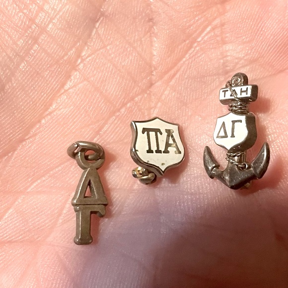 Jewelry | Delta Gamma Pin Eta Delta Chapter Pin And Dg Lavaliere | Poshmark